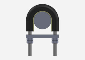 U Bolt Coating in UAE - Ismat Rubber | +971 504525881
